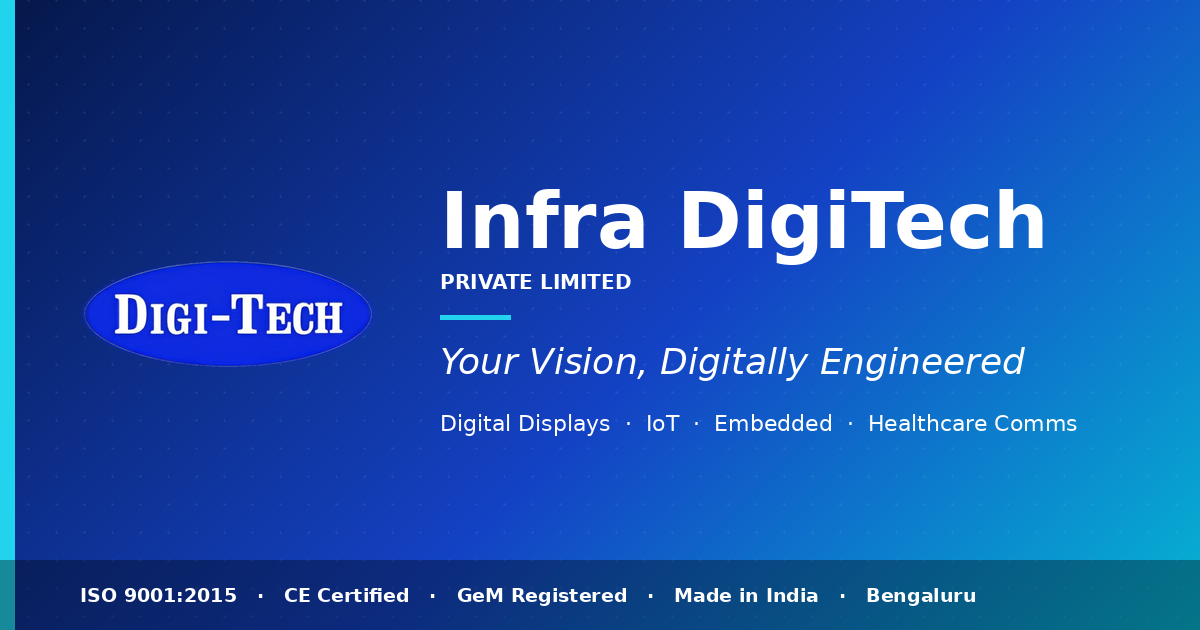 Infra DigiTech Pvt Ltd - Digital Display Systems - IoT - Electronics ...